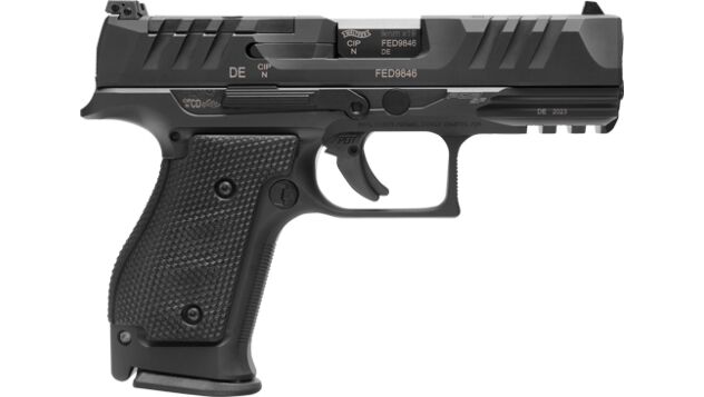 WALTHER PDP SF COMPACT 9MM 4" OR 10-SHOT BLACK STEEL
