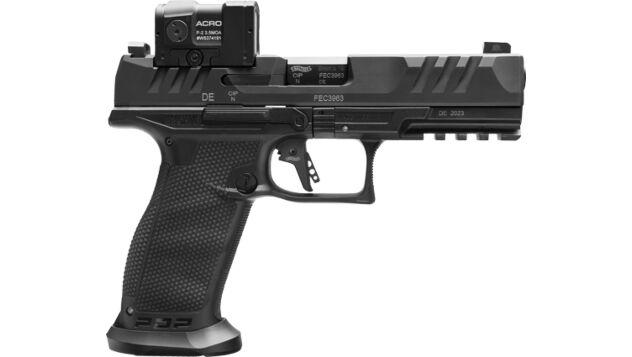 WALTHER PDP PRO ACRO INSTALLED 9MM 4.5" 18-SHOT BLACK FRAME