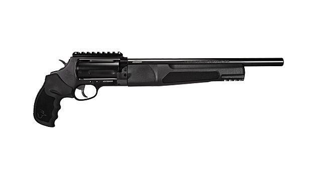 TAURUS JUDGE 45LC/410 3" 12" 5-SHOT BLUED RUBBER