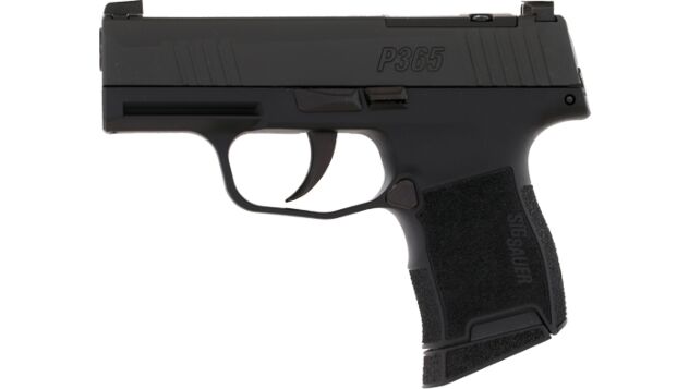 SIG P365 MIC COMP 9MM 3.1" XRAY3 OPT RDY (2)10RD BLACK