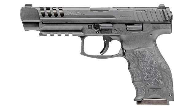 HK VP9L OPTICS READY 9MM 5" BBL 3-DOT FS 2-20RD BLK
