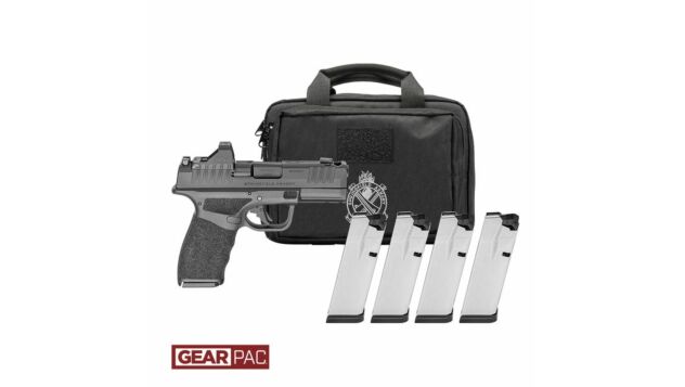 SPRINGFIELD HELLCAT PRO COMP 9MM 3.8" 10RD 4 MAGS GEAR PAC