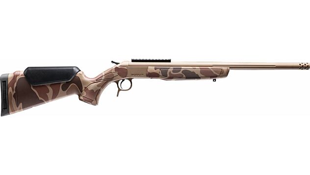 CVA SCOUT TD 223 REM 20" FDE/CAMO SYNTHETIC