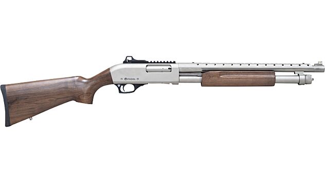 CITADEL MARINER 12GA 3" 18.5" 5RD ADJ SIGHT WOOD & NICKEL