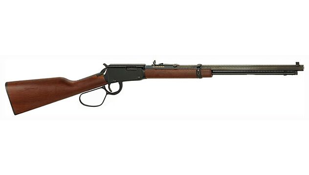 HENRY FRONTIER 17HMR 20" OCT- AGON BLUED WALNUT LARGE LOOP
