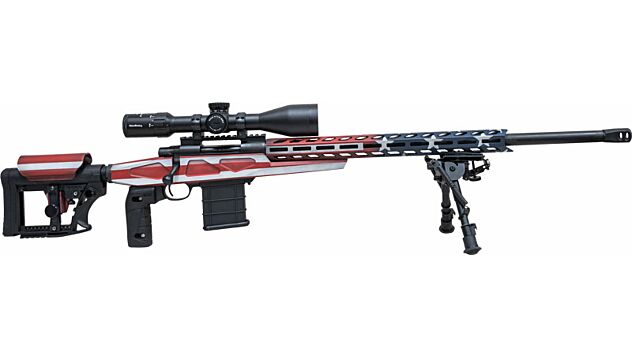 HOWA FLAG CHASSIS USA W/BIPOD 308 WIN 24" THREADED BBL