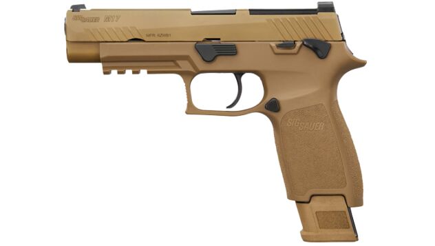 SIG M17 COMMERCIAL 9MM 4.7" SIGLITE (1)17/(2)21 COYOTE