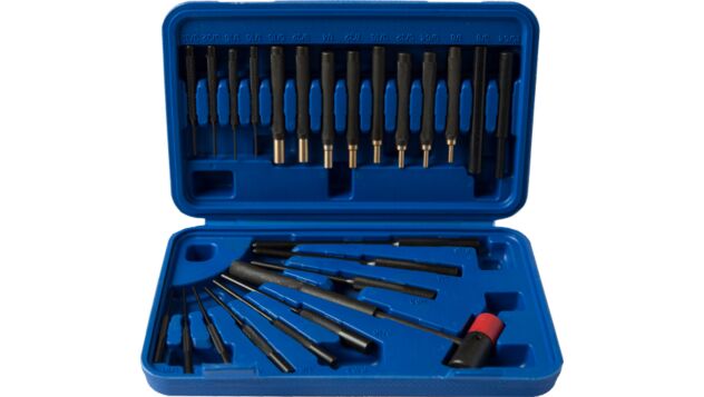 GUNMASTER PUNCH/HAMMER SET 24 PC BRASS & STEEL PUNCH
