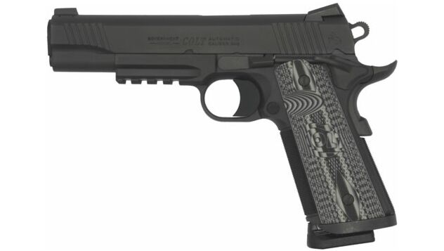 COLT COMBAT UNIT 9MM 5" 8RD MATTE BLACK PICATINNY RAIL