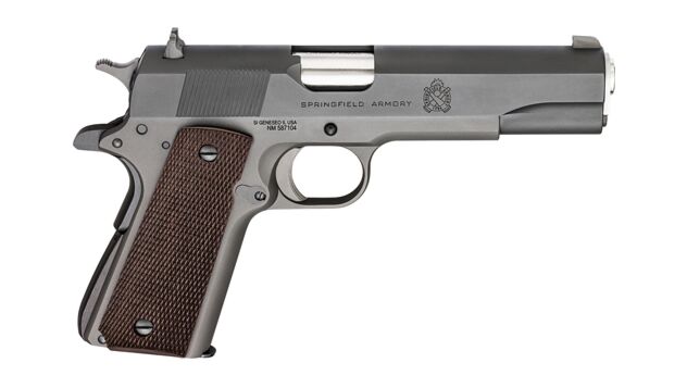 SPRINGFIELD 1911 DEFENDER MIL SPEC 45ACP 5" 7RD PARKERIZED