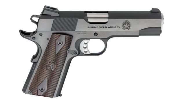 SPRINGFIELD 1911 GARRISON 4.25 45ACP 7RD BLUED/LAMINATE GRIPS