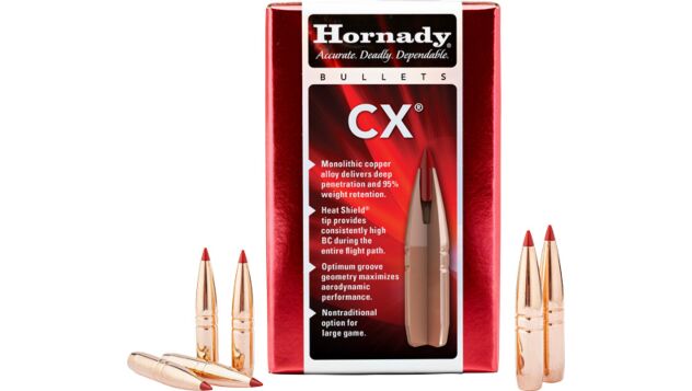 HORNADY BULLETS 22CAL .224 70GR CX 50CT