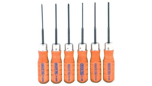 GRACE USA SCREWDRIVER SET MICRO SET OF 6