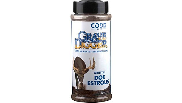 CODE BLUE DEER LURE GRAVE DIGGER SCRAPE SOIL DOE ESTRUS