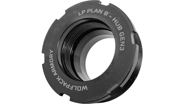 WOLFPACK ARMORY HUB ADAPTER LOW PROFILE PLAN B NITRIDE