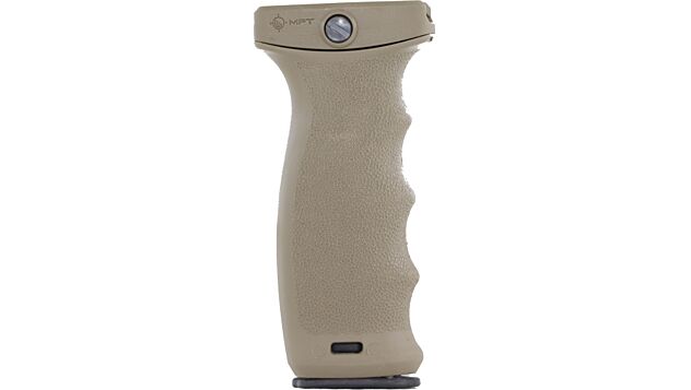MFT REACT ERGONOMIC VERTICAL GRIP SCORCHED DARK EARTH