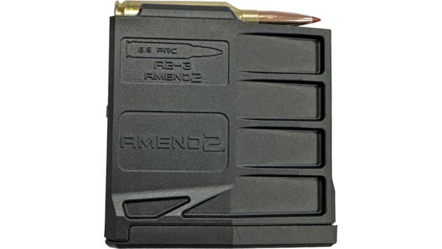 AMEND2 MAGAZINE 6.5 PRC 3 RD POLYMER BLACK BLACK
