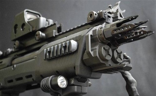 Standard Manufacturing DP-12 Stiletto Tactical Breacher Extended Choke ...