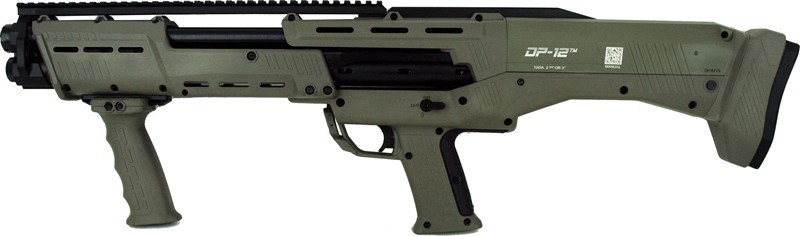 DP-12 12 GA DOUBLE BARREL PUMP - SHOTGUN 16 RDS OLIVE DRAB - Pump ...