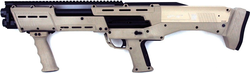 DP-12 12 GA DOUBLE BARREL PUMP - SHOTGUN 16 RDS TAN - Pump Action ...